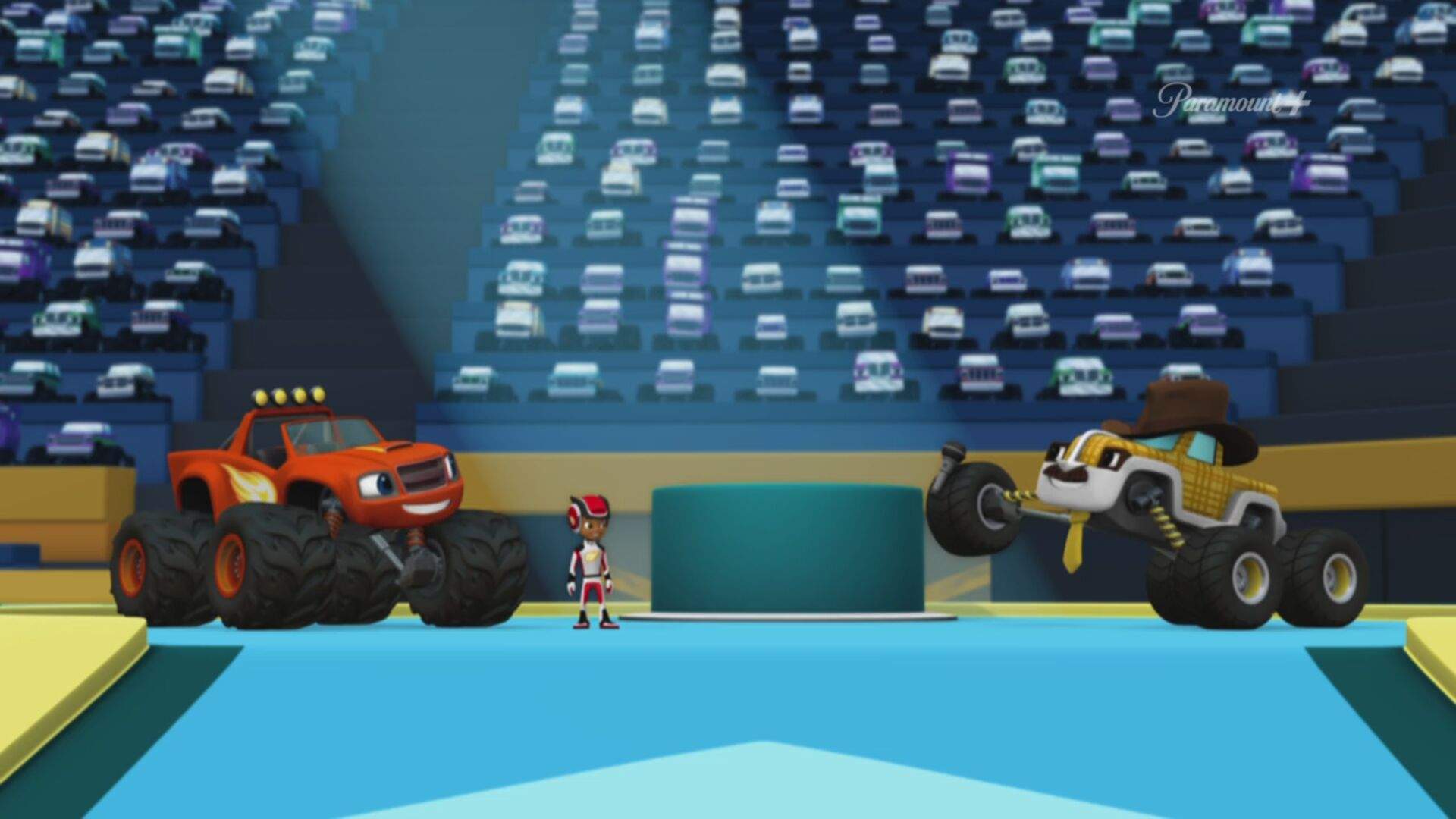 Žybsnis ir stebuklingos mašinėlės (Blaze and the Monster Machines ... Žybsnis ir stebuklingos mašinėlės (Blaze and the Monster Machines ...